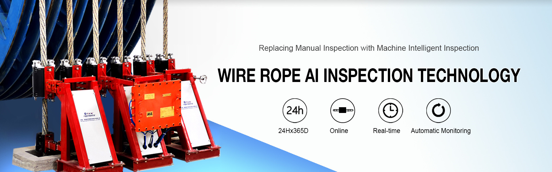 TCK.W-portable wire rope flaw detector_wire rope inspection_wire rope ...